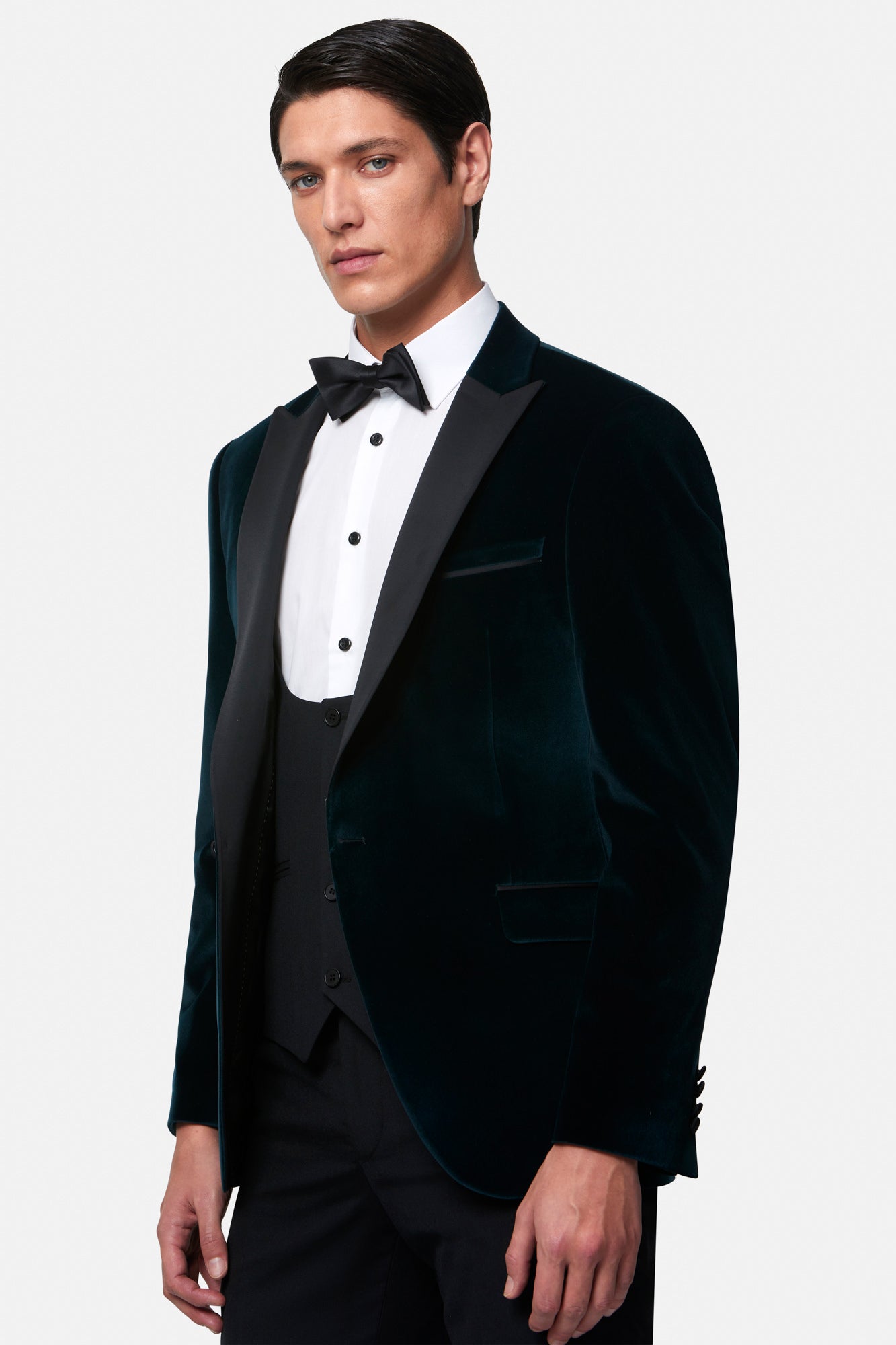 Jasper Emerald Velvet Jacket - Protocol Menswear